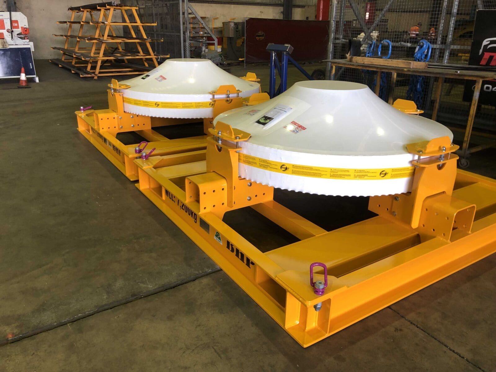 Transport solutions | Steel pallets and transport frames